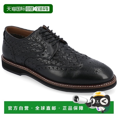 自营 Thomas & Vine Radcliff Wide Width Woven Wingtip Derby -