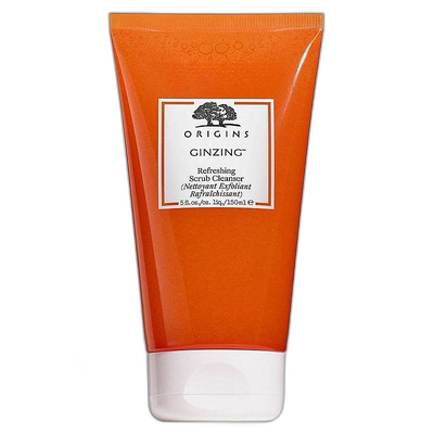 香港直邮ORIGINS悦木之源醒神活力磨砂洁面啫喱150ml清爽不紧正品