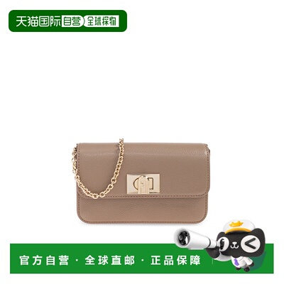 香港直邮FURLA 女士斜挎包 WE00265ARE000GREIGE AW2025 浅棕色