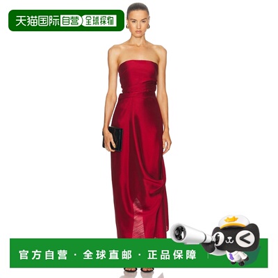 1h可退 香港直邮潮奢 Staud 女士 Caravaggio 连衣裙 R24F2202SW