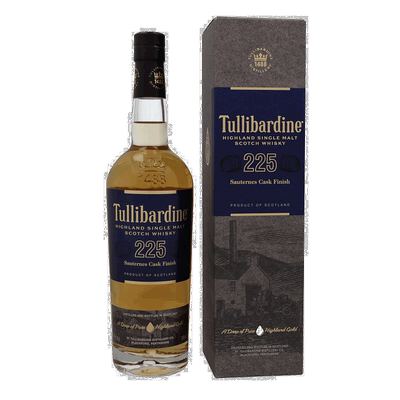 欧洲直邮Tullibardine图里巴丁225苏玳桶单一麦芽威士忌700ml43%