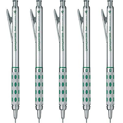 日本直邮Pentel派通 活动铅笔Graphgear1000 0.4mm 5支PG1014