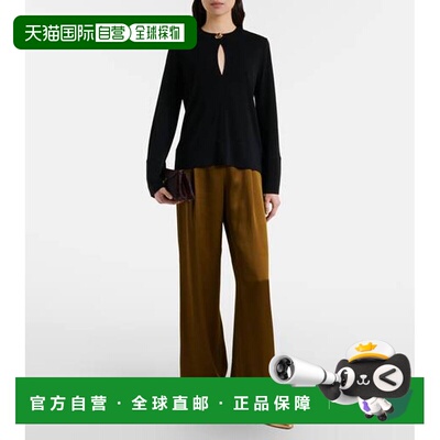 1h可退 香港直邮JOSEPH 约瑟夫 女士 Fabiola 毛线衫 black黑色