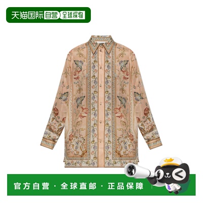 香港直邮ZIMMERMANN 女士衬衫 6882TSS2640PTPF AW2026 浅棕色