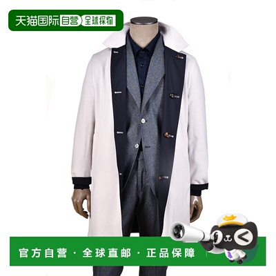 自营 Kired By Kiton Peak羊绒双面雨衣-米色、黑色 美国奥莱直发