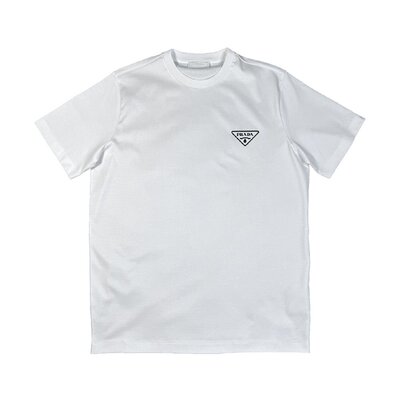 PRADA Logo印花T恤上衣UJN65613MQF0009_R_232男