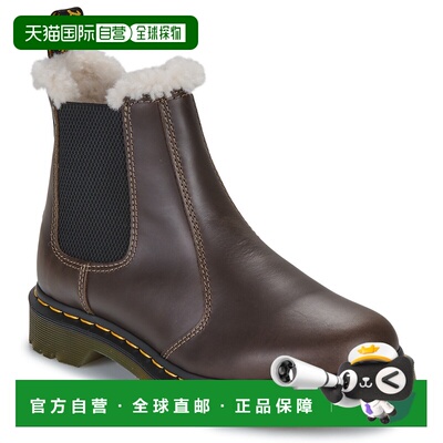 欧洲直邮Dr. Martens 马丁博士 2976 Leonore Dark Khaki Orleans