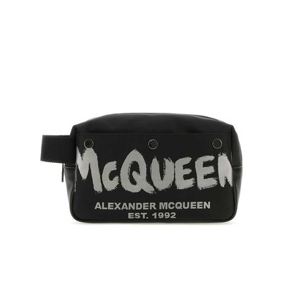 alexandermcqueen亚历山大麦昆男士图案化妆包