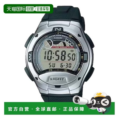 自营Casio Men’s Digital Tide Graph Sport Watch - Casio W‑75