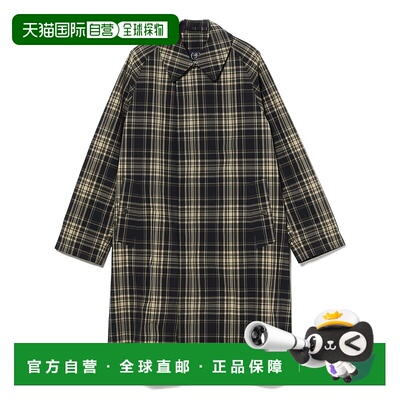 1h可退 日本直邮BEAMS F 男士 意大利OLMETEX尼龙 格纹 单排 羊腿