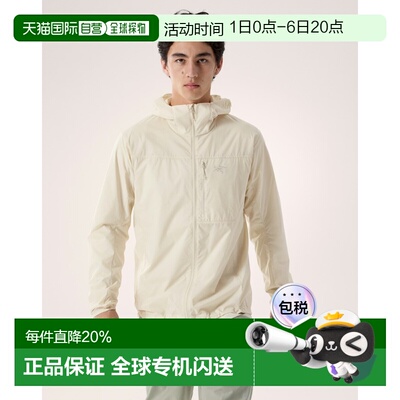 欧洲直邮Arcteryx 始祖鸟SQUAMISH HOODY 连帽风壳 夹克外套 男装
