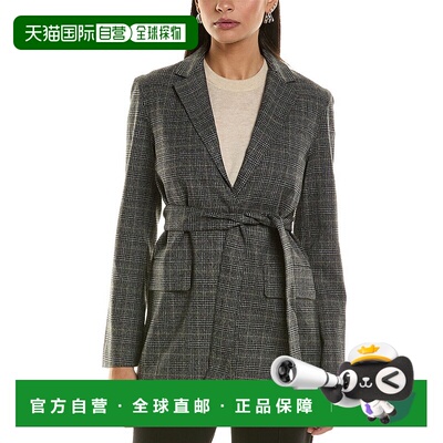 自营 Proenza Schouler White Label Plaid Suiting Blazer - bla