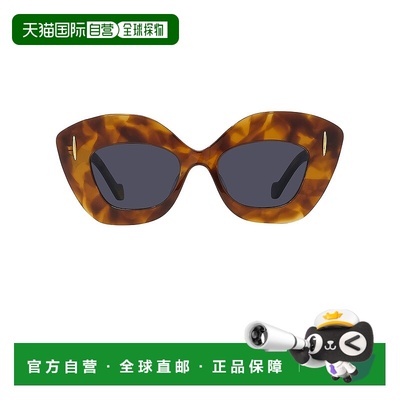 1h可退 香港直邮LOEWE 罗意威 女士 Anagram 太阳眼镜 LW40127I48