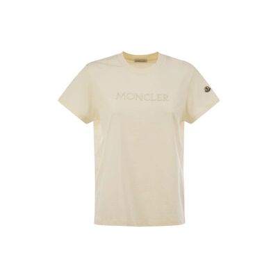 MONCLER 女士T恤 K10938C0000889AUO037 CO 白色
