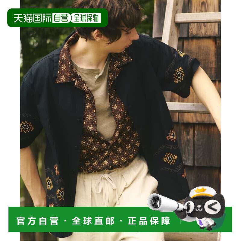 JOURNAL STANDARD PENDLETON 别注 "切割工艺" 刺绣 开领衬衫