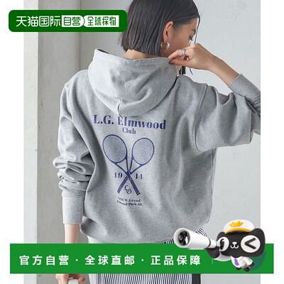 1h可退 日本直邮LOGAN KNITTING MILLS 女士刺绣图案连帽卫衣 312