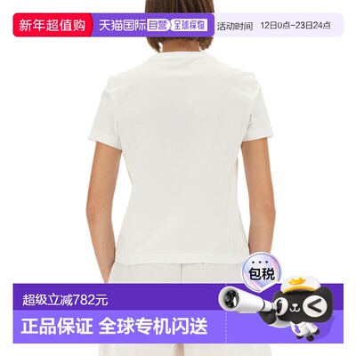 1h可退 香港直邮Casablanca 女士 白色T恤 WAW25JTS02002BOSOZOKU