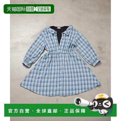 1h可退 日本直邮a.v.v 儿童层叠式衬衫连衣裙 KJELW65055