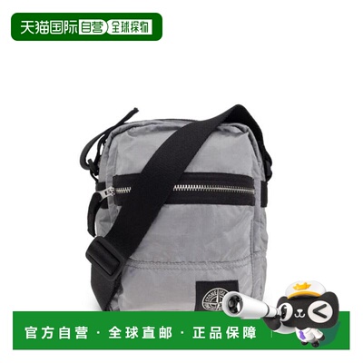 韩国直邮Stone Island 涂层尼龙 Econyl Sacoche 斜挎包 K2S15920