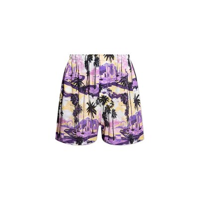 BALENCIAGA 男士短裤 746223TSLD35210 AW2025 紫色