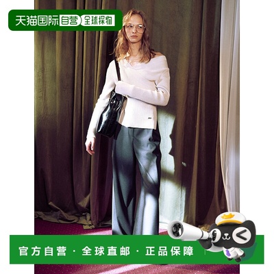 韩国直邮LOEUVRE正品 女装休闲裤303595861Semi Low-Waist Tucked