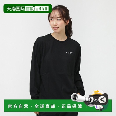 日本直邮ROXY 2025秋冬女士户外休闲长袖T恤 HISTORICAL LOGO L/S