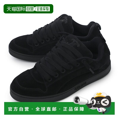 日本直邮Celine Huntington 低帮系带运动鞋 黑色 男士 36101 497