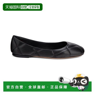 自营AGL Karin Leather Ballet Flat - Black 一脚蹬美国直发奥莱