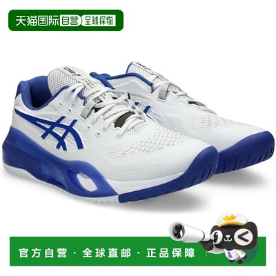 【日本直邮】亚瑟士 网球鞋 1041A481 白色/深钴蓝