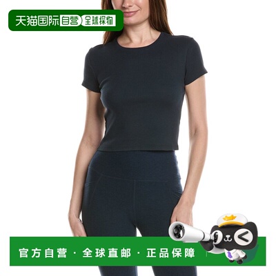 自营Beyond Yoga Rib Baby T-Shirt - navy 美国奥莱直发
