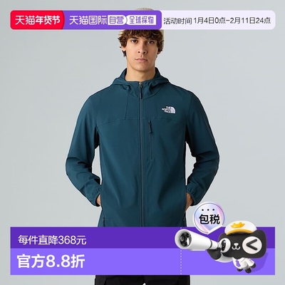 自营欧洲直邮北面 Nimble男士连帽外套 THE NORTH FACE夹克软壳
