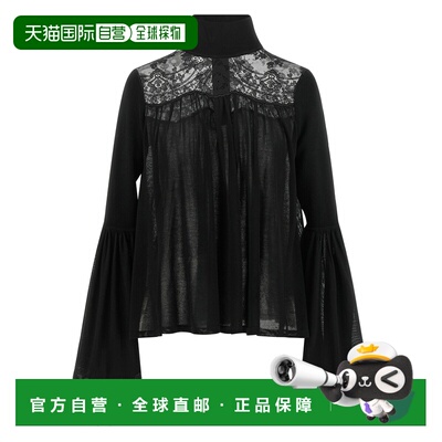 香港直邮ZIMMERMANN 女士衬衫 9283TF261BLK AW2026支付后1h可退