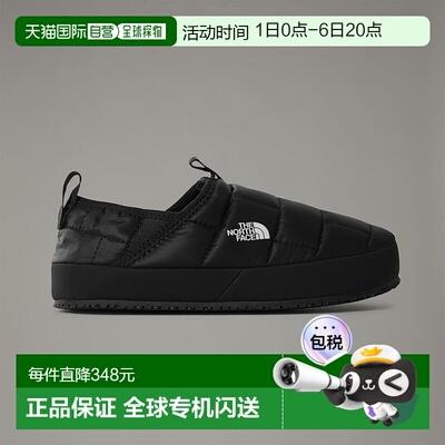 欧洲直邮北面Thermoball™ Traction II 儿童冬季拖鞋TheNorthFace