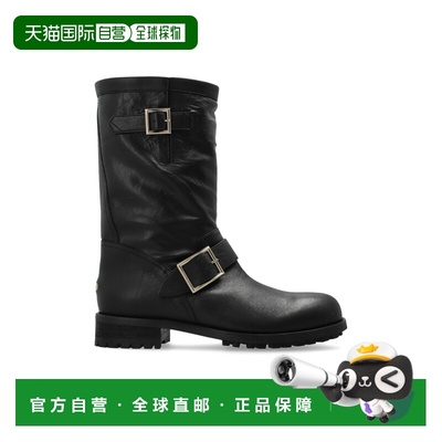 欧洲直邮jimmy choo 女士 靴子厚底鞋女靴中筒靴