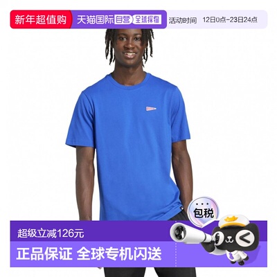 日本直邮adidas 男士半袖PENNANT T恤 运动服装