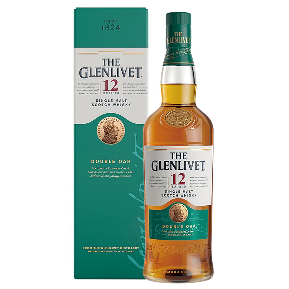 欧洲直邮The Glenlivet格兰威特原装威士忌700ml进口口感醇厚陈酿