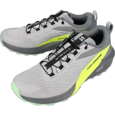 日本直邮Salomon 男士越野跑鞋 Sense Ride 5 SENSE RIDE 5 合金/