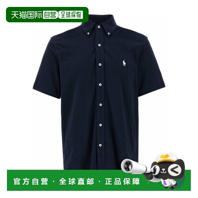 香港直邮POLO RALPH LAUREN 男士衬衫 711E11-8 SS2025 蓝色