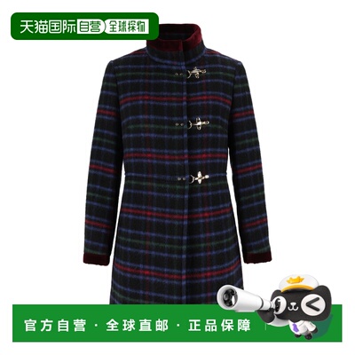 欧洲直邮FAY 女士大衣 NAW50534000YMU0ALZ AW2026 花色 格纹大衣