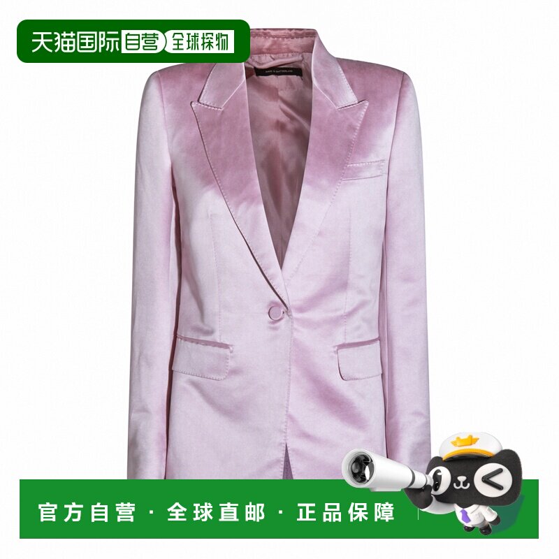 香港直邮1h可退 Tom Ford 汤姆 福特 女士 Duchesse 单排扣修身西