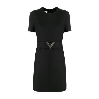 Valentino 徽标连衣裙 TB3VAR451CF