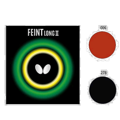日本直邮BUTTERFLY 男女款假动作长 2OX 乒乓球拍胶皮高胶BUTTERF