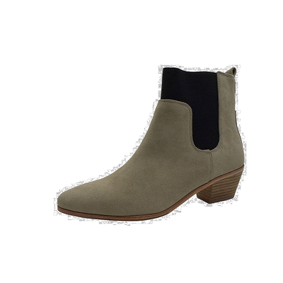 自营 Elie Tahari Positano Beige Suede Booties - beige 美国奥