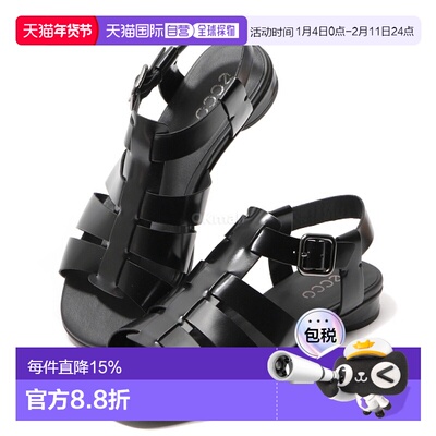 韩国直邮ECCO 雕刻阿尔巴 25 (233823-01001) 凉鞋