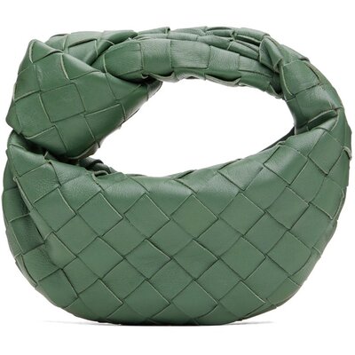bottegaveneta葆蝶家女士绿色手提包时尚潮流