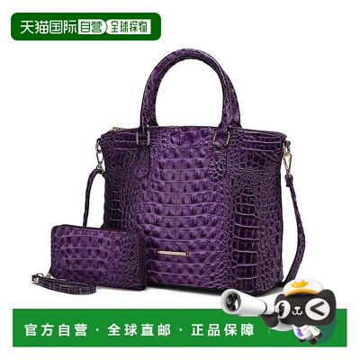 自营 mia k collectionLiora Women's Tote Bag with Wallet, Cro