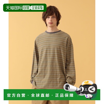 1h可退 日本直邮Pilgrim Surf+Supply 男士Kendrick提花长袖T恤 3