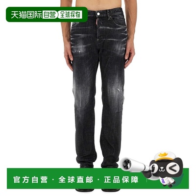香港直邮DSQUARED2 男士牛仔裤 S74LB1725S30357900 AW2025
