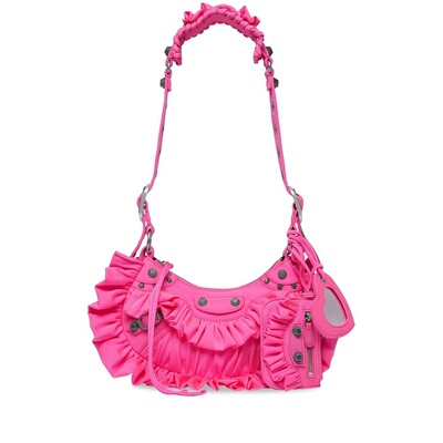 BALENCIAGA 女士斜挎包 671309210FZ5627 AW2023 粉红色