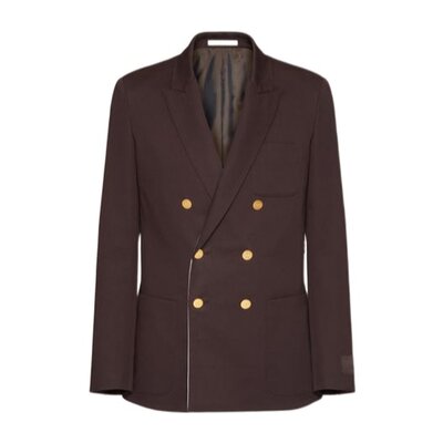 Valentino 双排扣西装外套 VCED979FN